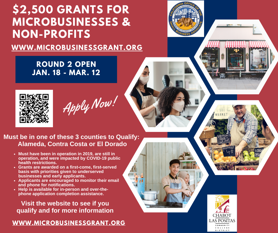 Micro Business Grant Application Support in Person | East Bay Works