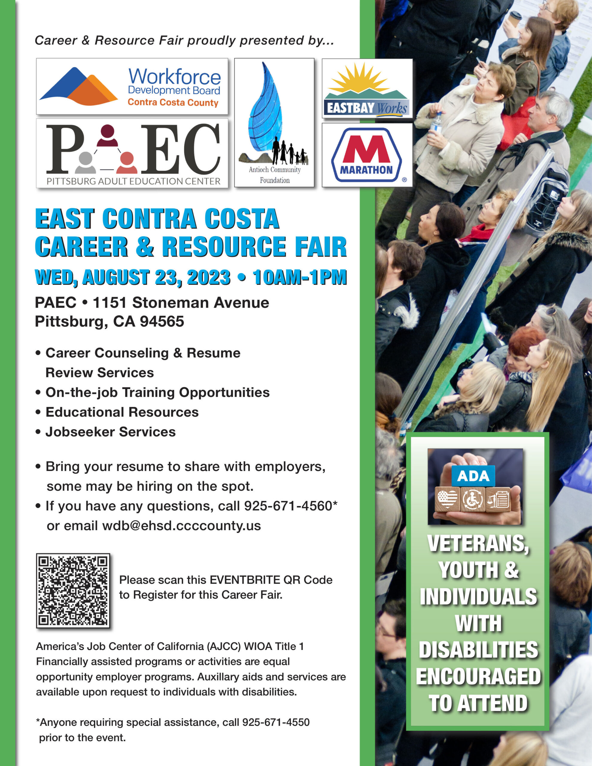 East Contra Costa Career & Resource Fair | East Bay Works