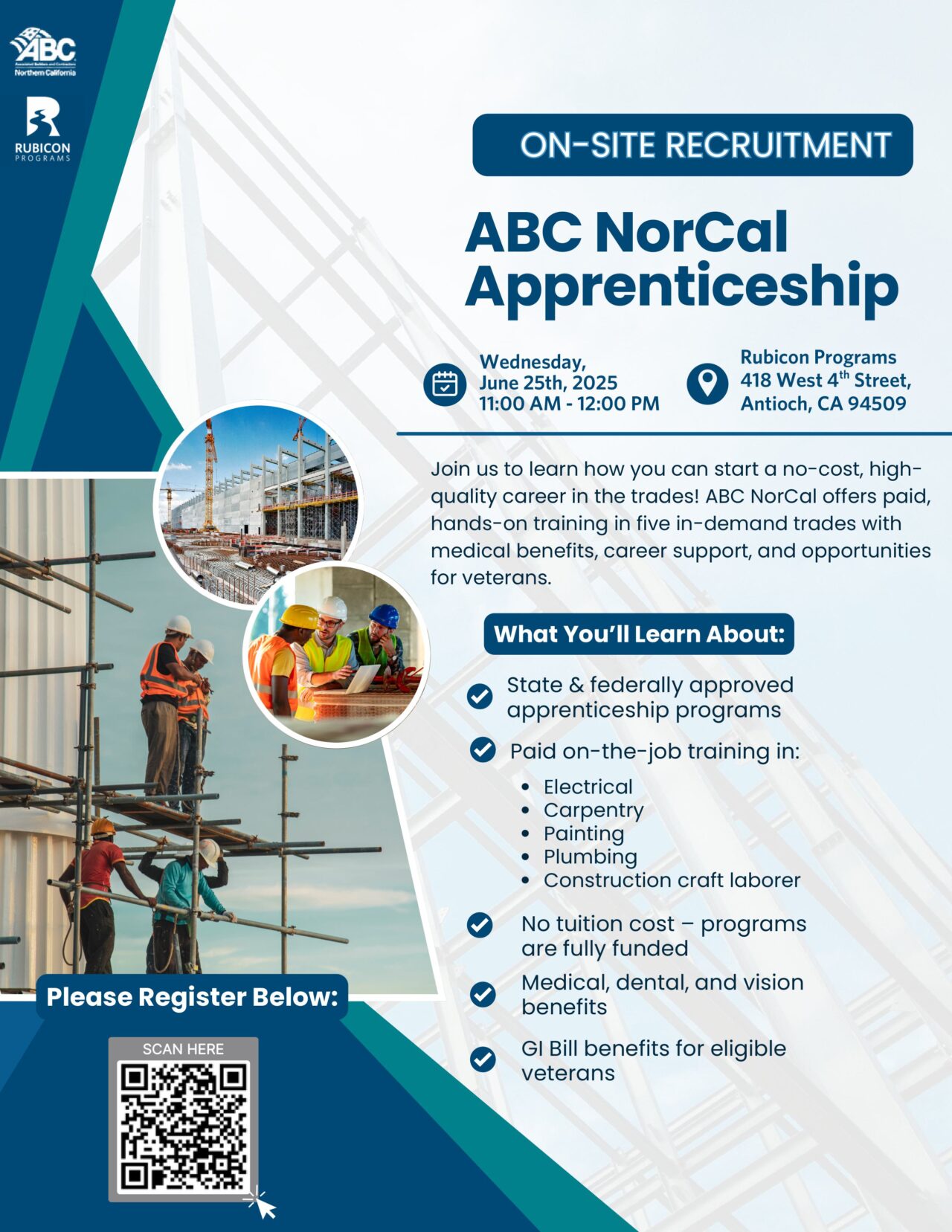ABC NORCAL APPRENTICESHIP ONSITE RECRUITMENT | East Bay Works